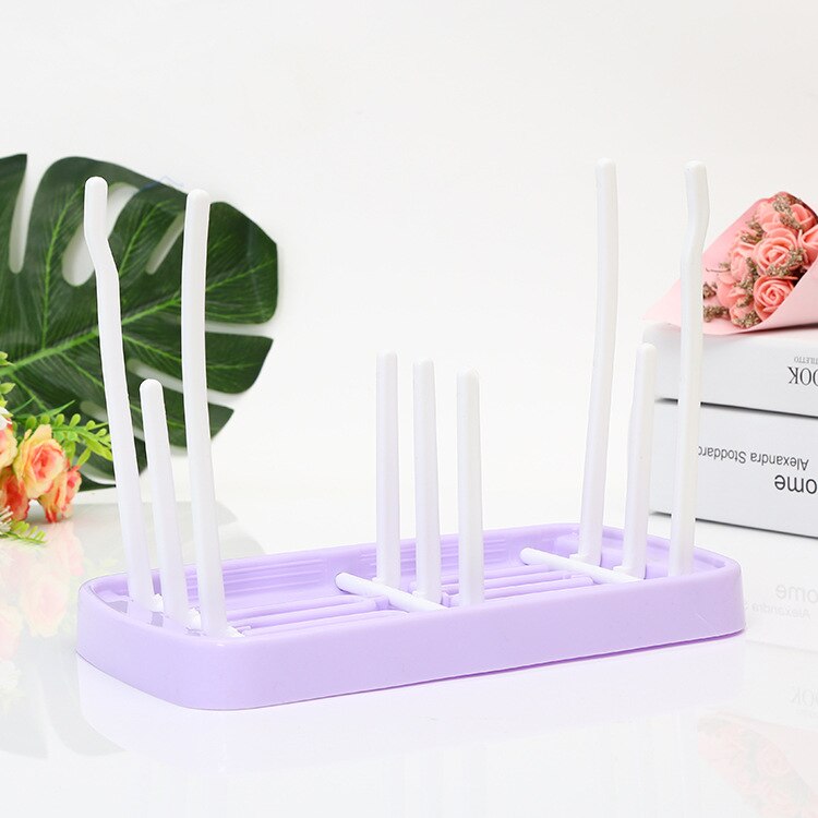 Baby Bottle Dry Rack Bottle Drain Drying Racks Blu... – Grandado