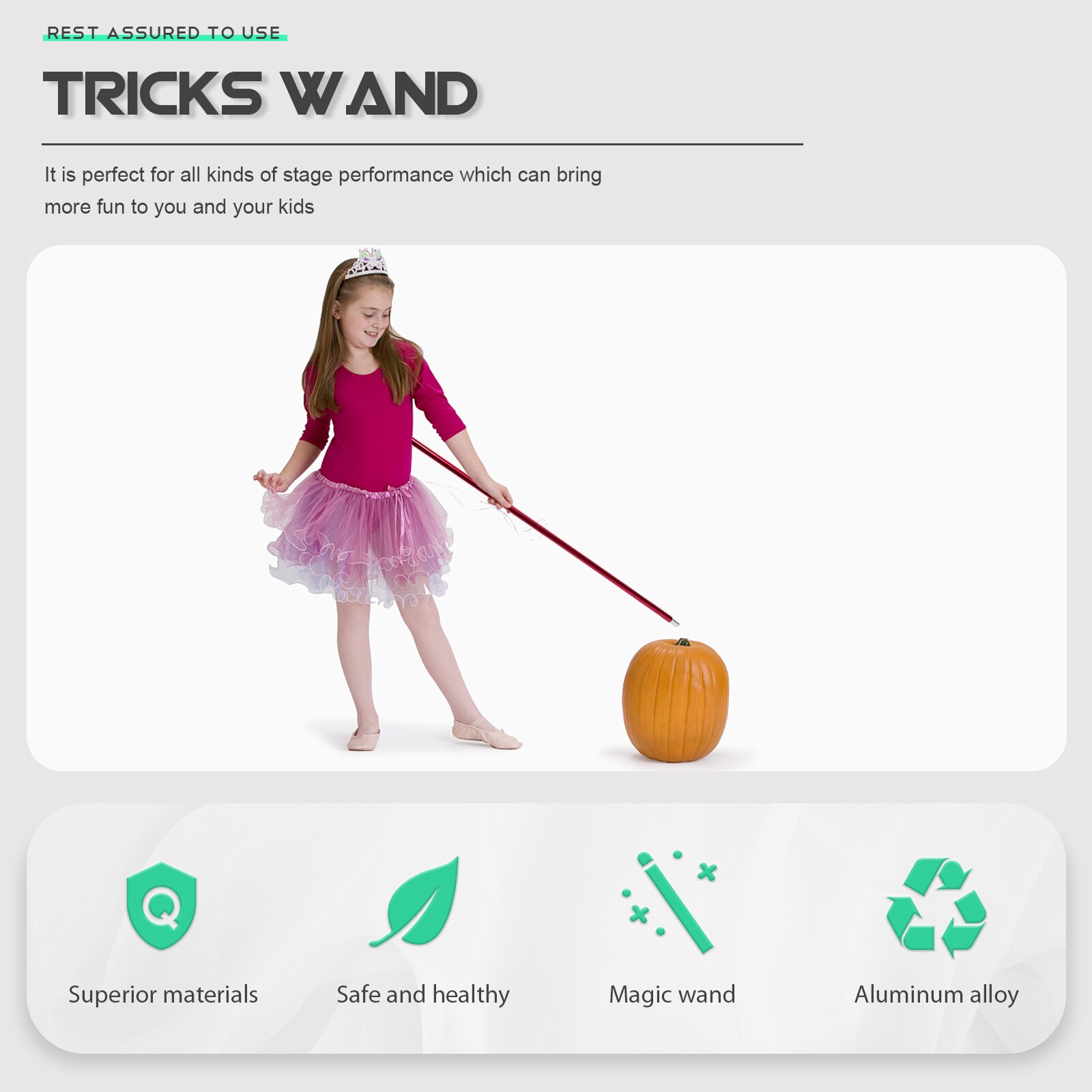 Performance Baton Aluminum Alloy Dancing Stick Sta... – Grandado