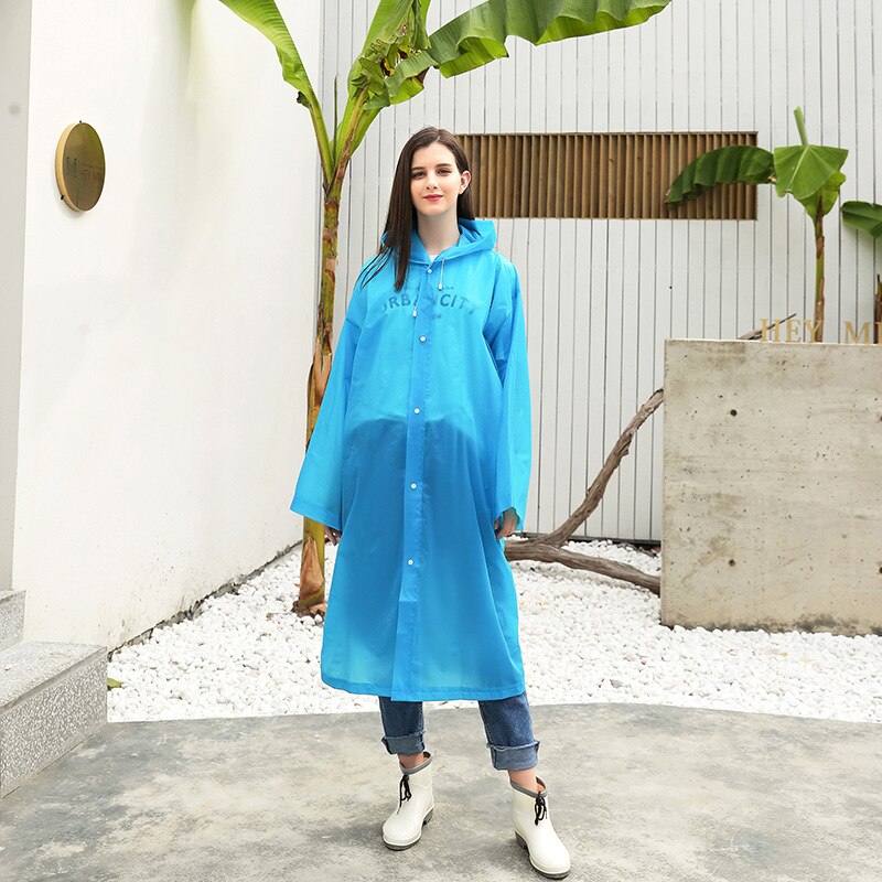 Lightweight EVA Women Raincoat Thickened Waterproo... – Vicedeal