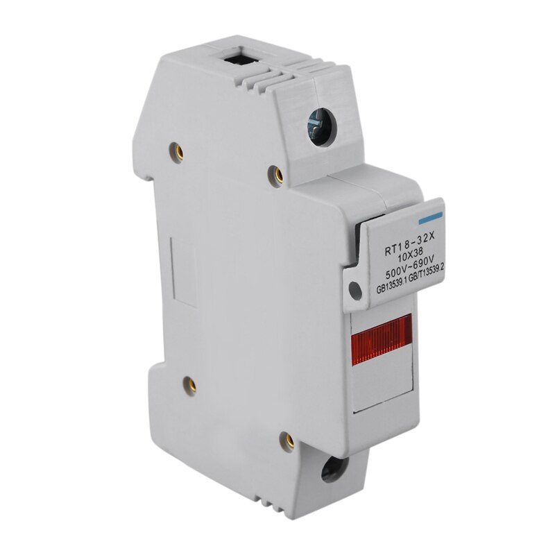 3X RT18-32X AC 380V 32A 1 Pole 10X38mm DIN Rail Mo... – Grandado