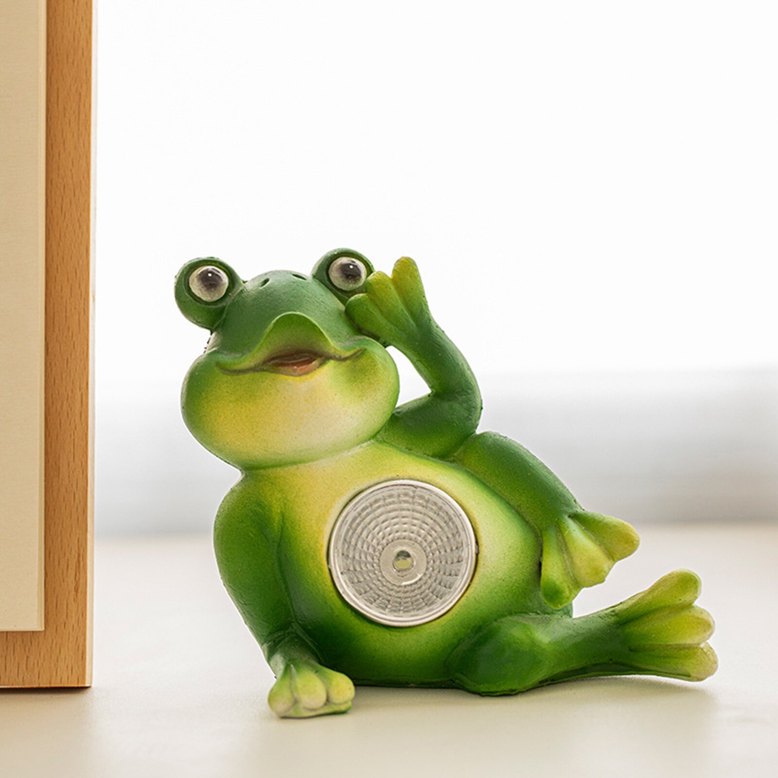 Cute Solar Garden Statues Frog Decoration LED Outd... – Grandado
