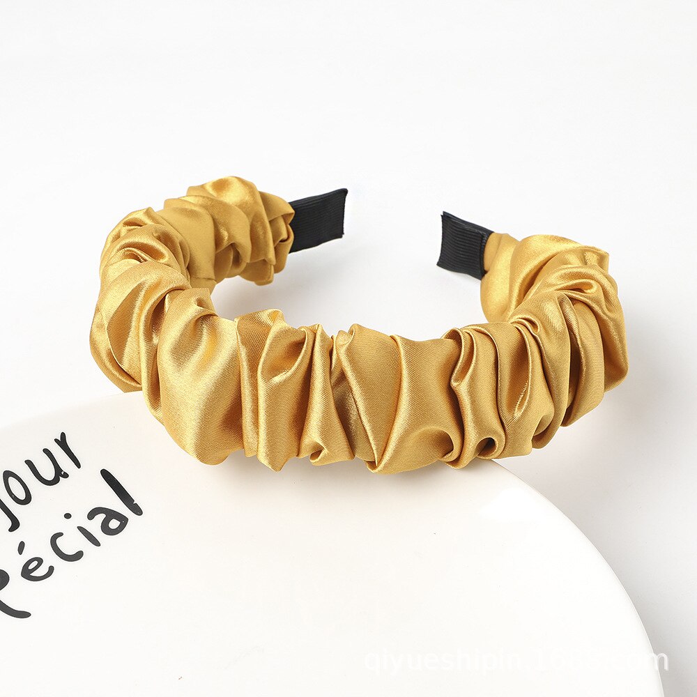 Summer Satin Headband for Women Satin Ladies Headb... – Grandado