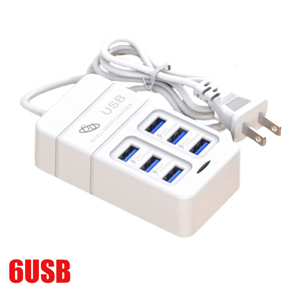 6 Ports Multiport USB HUB Charger 35W PD Type-C Mo... – Vicedeal