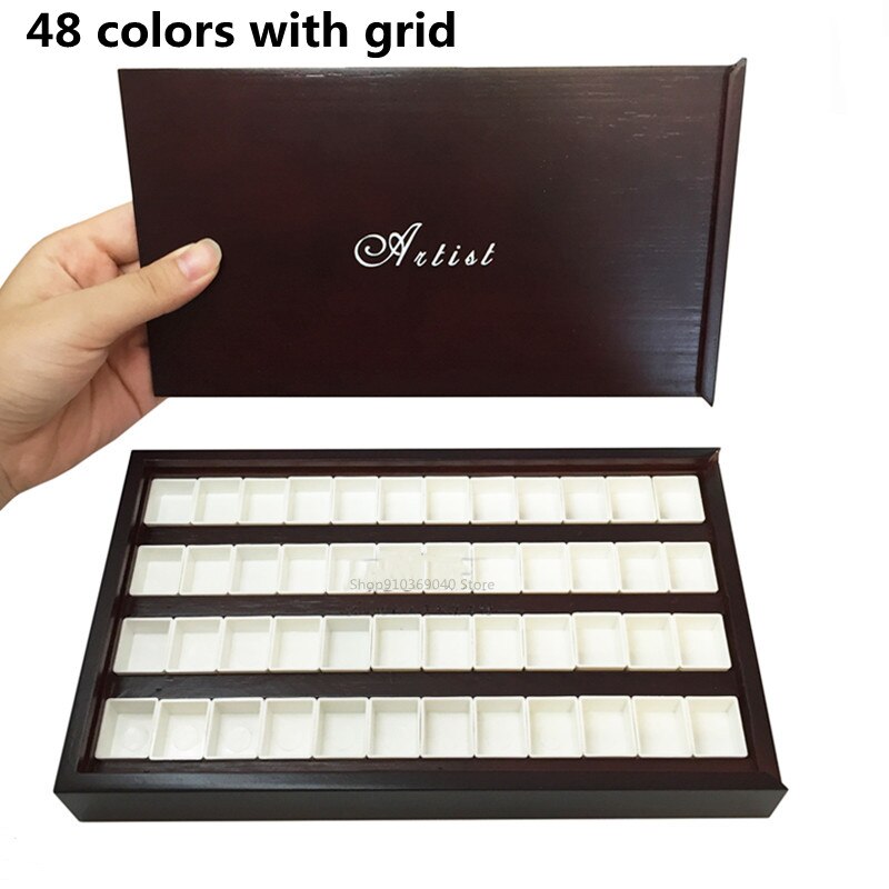 Bambus Aquarell Sub-verpackung Box 24/36/48 Farbe ... – Grandado