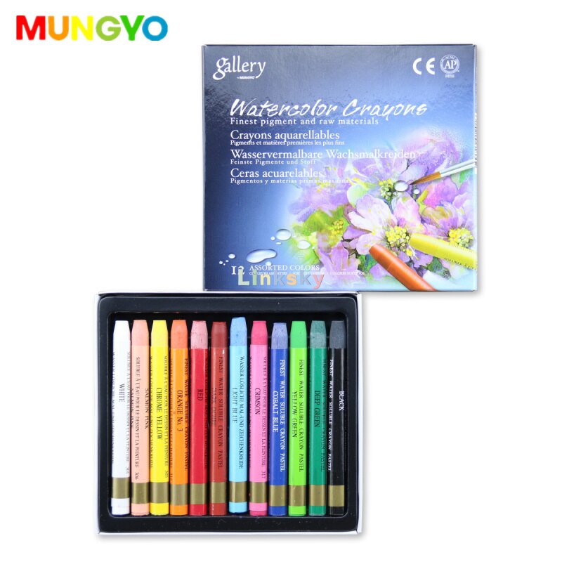 Mungyo Gallery Watercolor Crayons Set 12,24,36, As... – Grandado