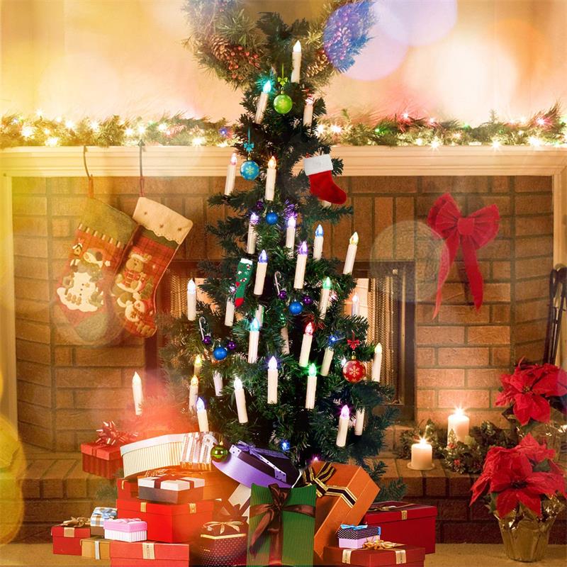 10pcs Tree Decoration Wireless Remote Control 12 C... – Grandado