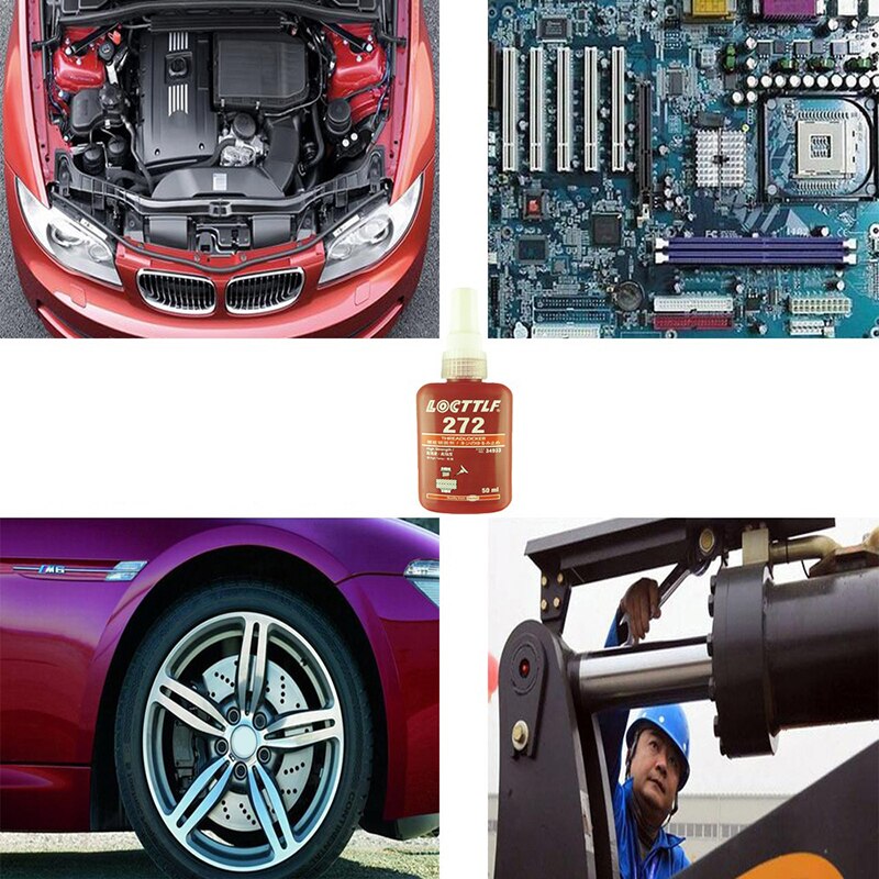 272 Cylindrical Retainer Locking Adhesive Metal Sc... – Grandado