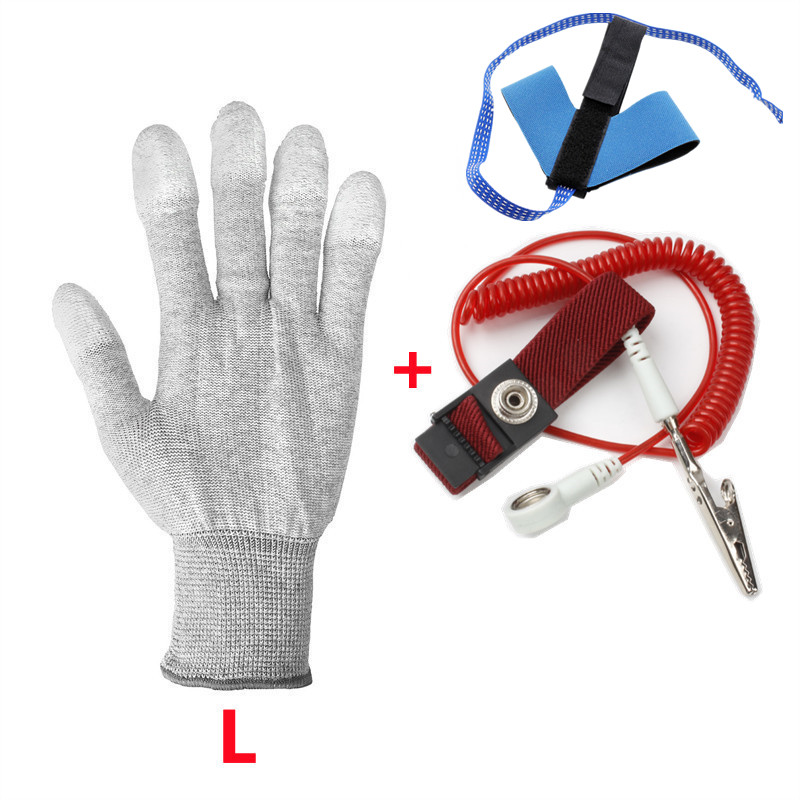 ESD Safe PU Anti Static Gloves Antistatic Non-slip... – Grandado