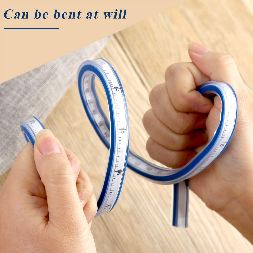 60cm/24in Flexible Curve Ruler Multifunctional Dra... – Grandado