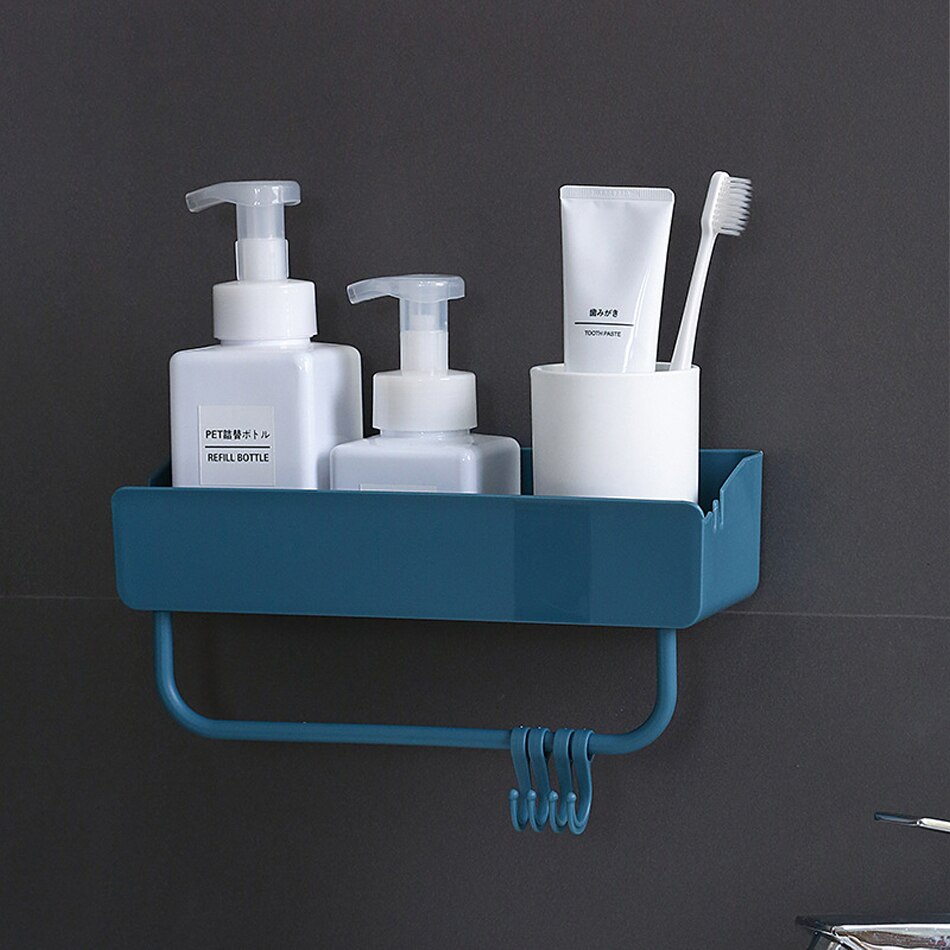 Square storage rack kitchen wall hanging plastic r... – Vicedeal
