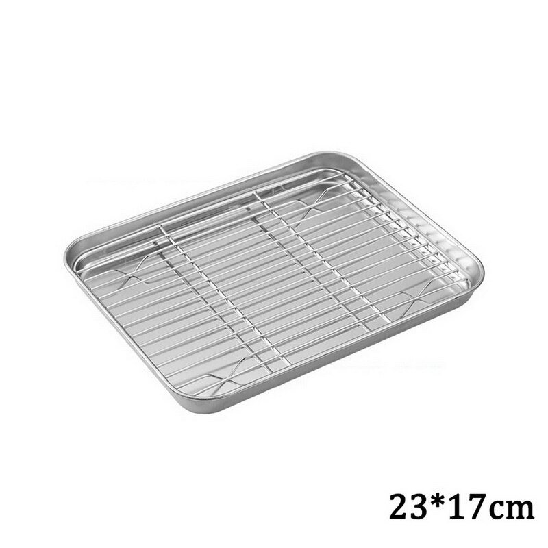 Stainless Steel Baking Sheet Cookie Pan With Cooli... – Grandado