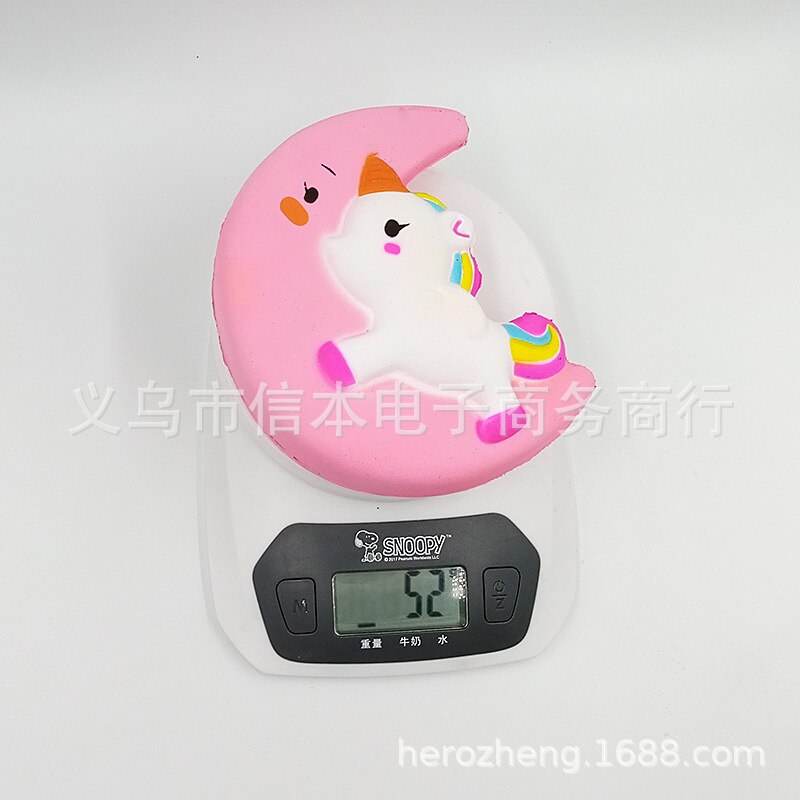 Squishy Toy Simulation Moon Unicorn Shape Slow Reb... – Grandado