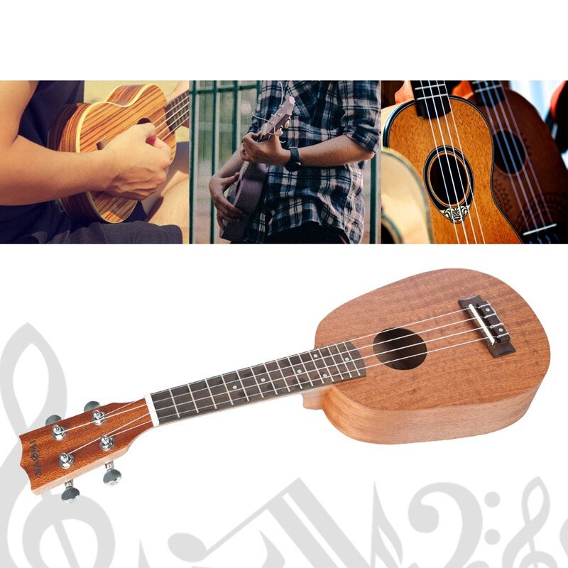 NAOMI Soprano Ukulele Pineapple Shaped Soprano Uku... – Grandado