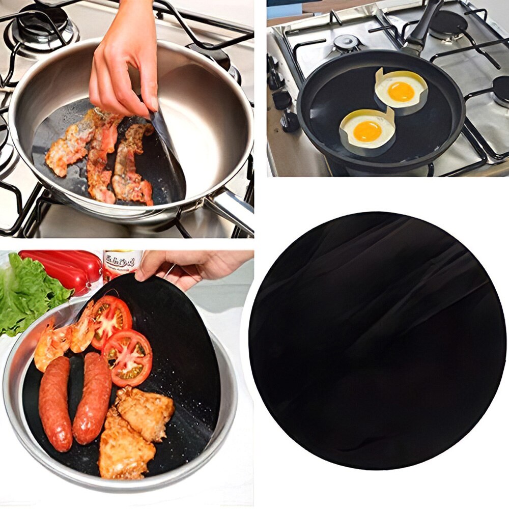 1/2PCS non-stick Bakken Mat Ronde Pan Pad BBQ Koke... – Vicedeal