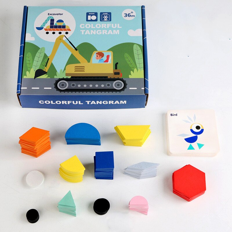 Shape Puzzle Early Education and Intelligence Impo... – Grandado