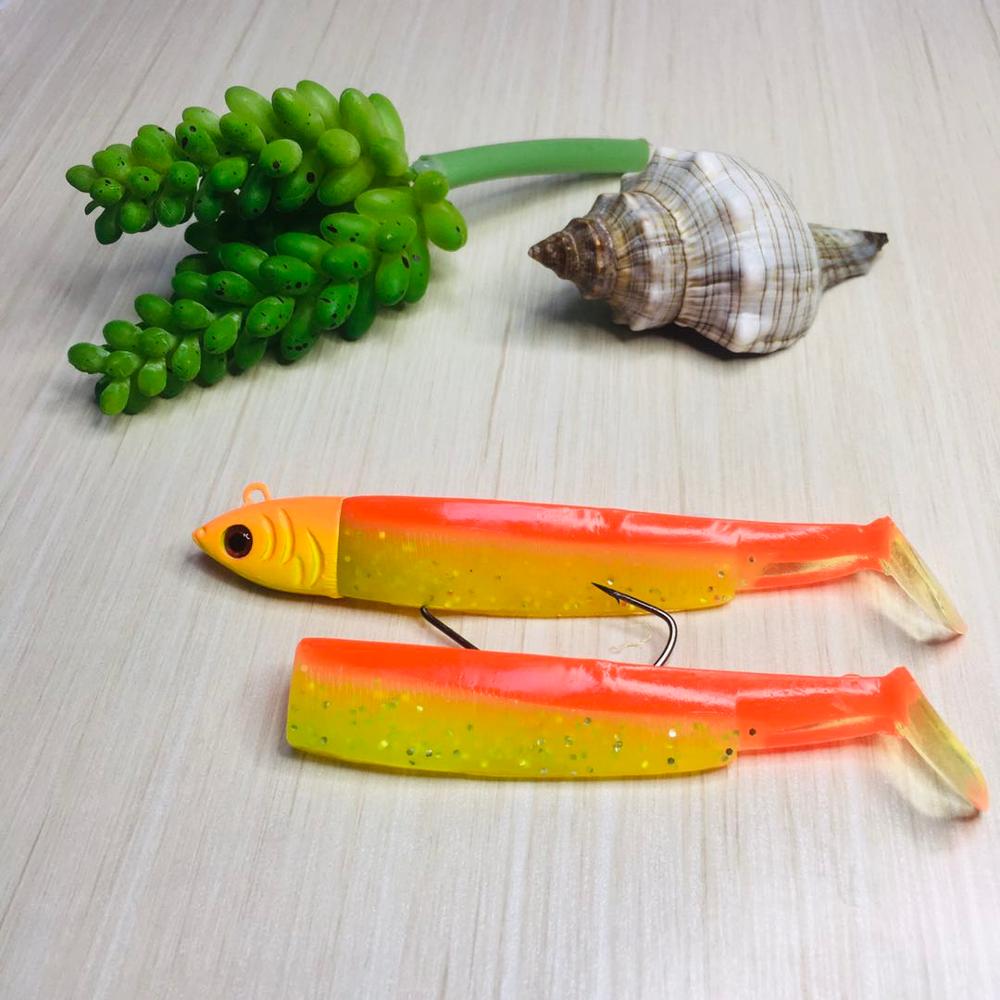 Lubit fishing lure black minnow 15g 30g jig head s... – Grandado