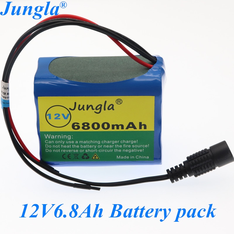 12v 6.8Ah 6800mAh 18650 Rechargeable Batteries 12V... – Grandado