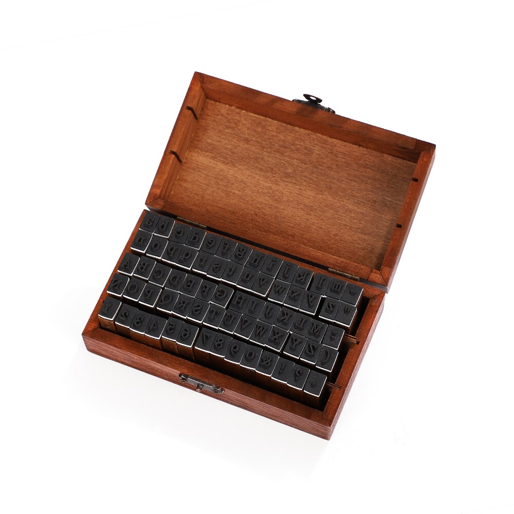 DIY Vintage Trend Series Wooden Journal Stamps Let... – Vicedeal