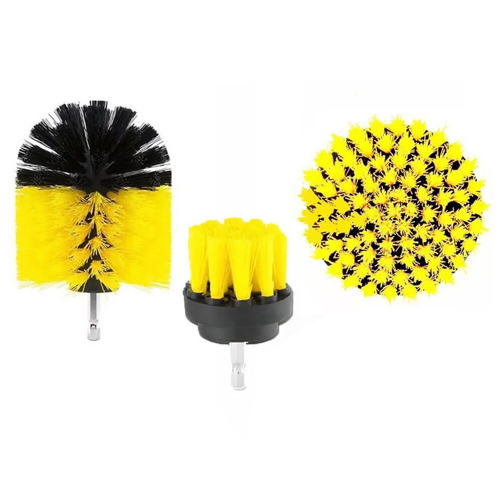 3pcs Power Scrubber Brush Set For Bathroom Drill S... – Vicedeal 3pcs Power Scrubber Brush Set For Bathroom Drill S... – Vicedeal