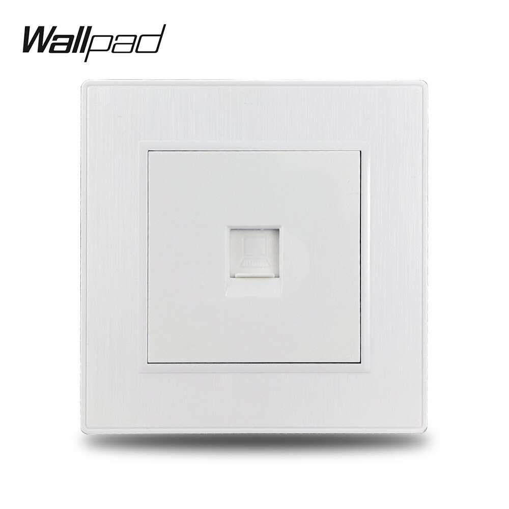 Wallpad S6 White Ethernet Internet Data RJ45 CAT6 ... – Vicedeal