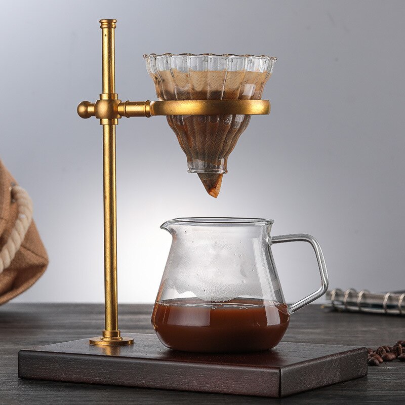 Glass sharing pot coffee filter pot coffee pot Gao... – Grandado