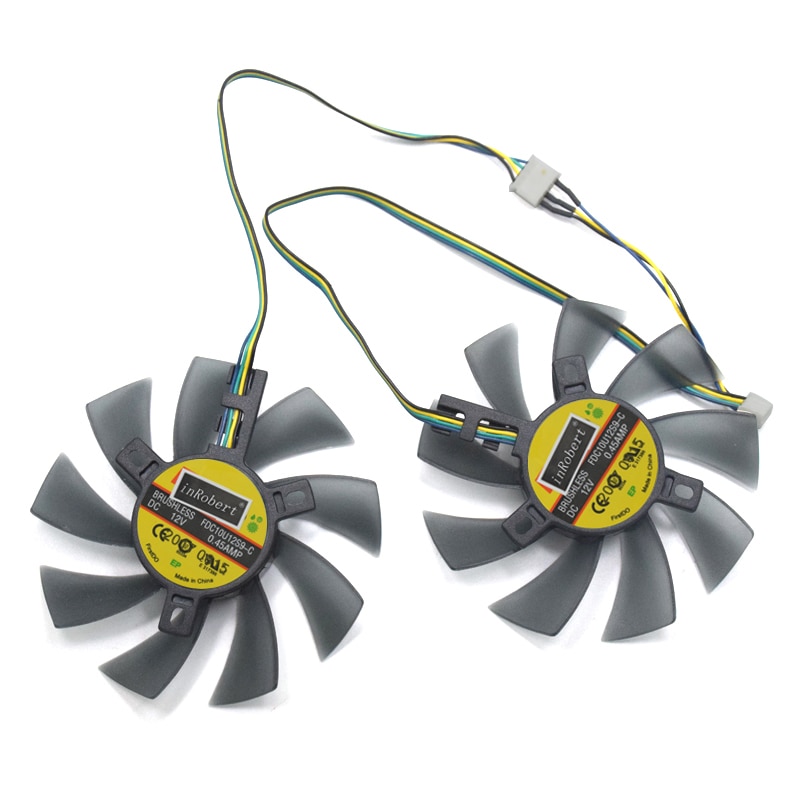 Diy 85mm dual gpu 4 pin jäähdyttimen tuuletin häne... – Grandado