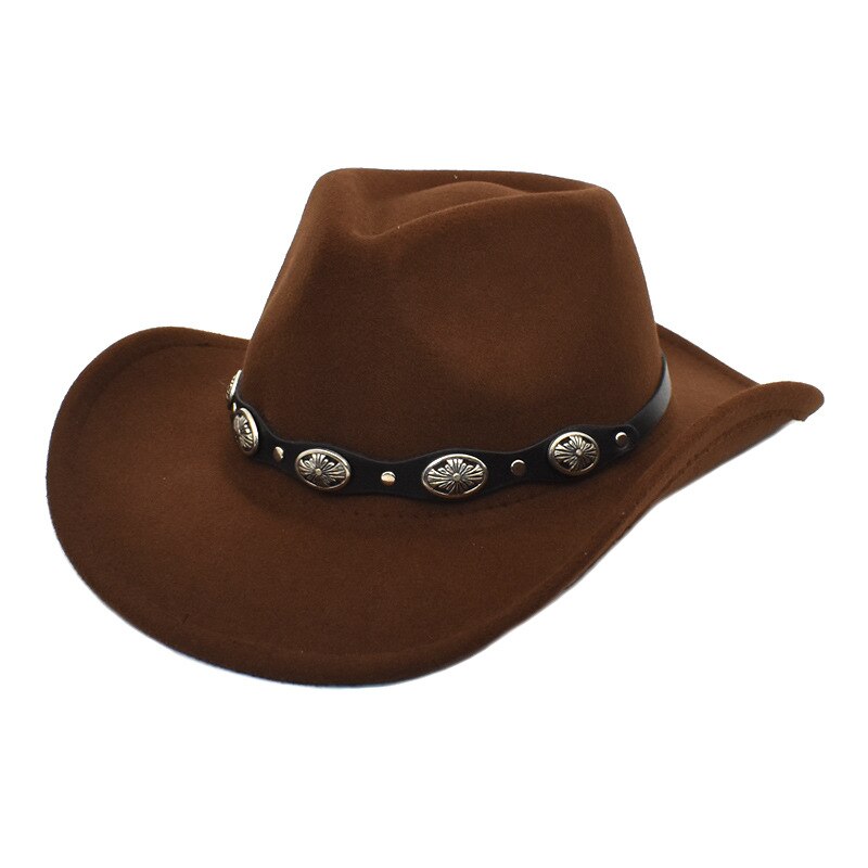 Lidafish Cowboyhoed Zwart Wol Western Cowboy Hoede... – Vicedeal