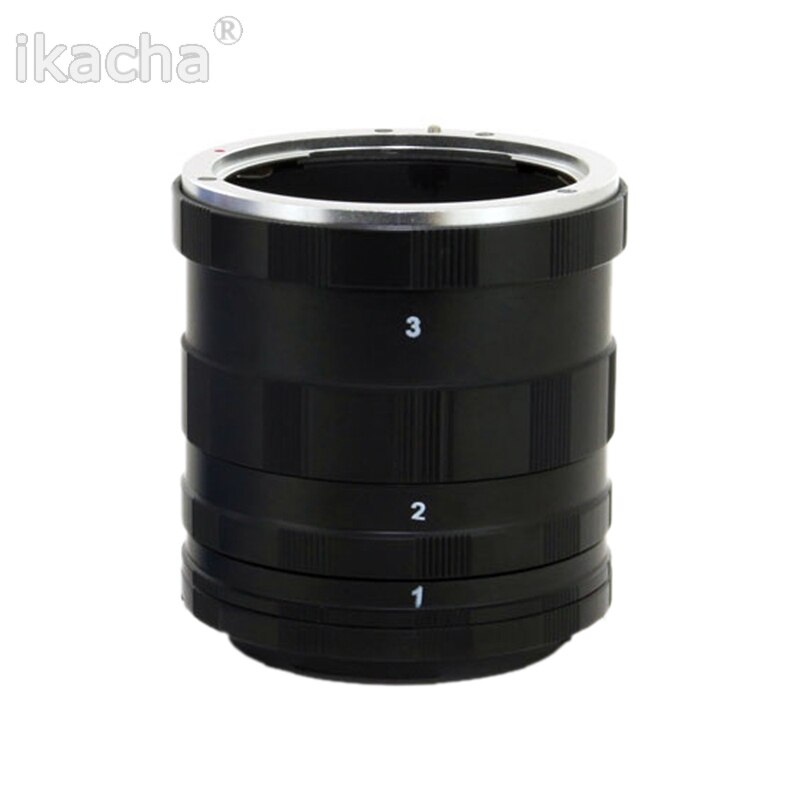 Zwart Macro Extension Tube Adapter Ring Voor Canon... – Vicedeal