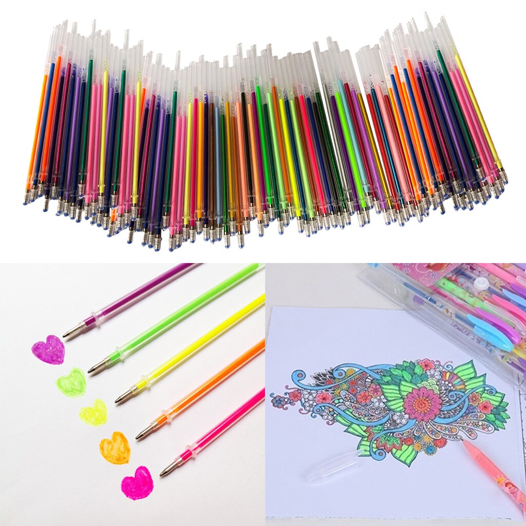 Highlighter ink gel pen refills , 60/100 farve 0.... – Grandado