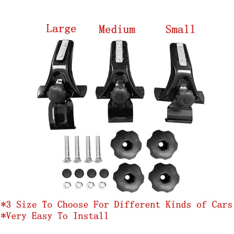 125CM 135CM Universal Car Roof Racks Kit No Need O... – Vicedeal