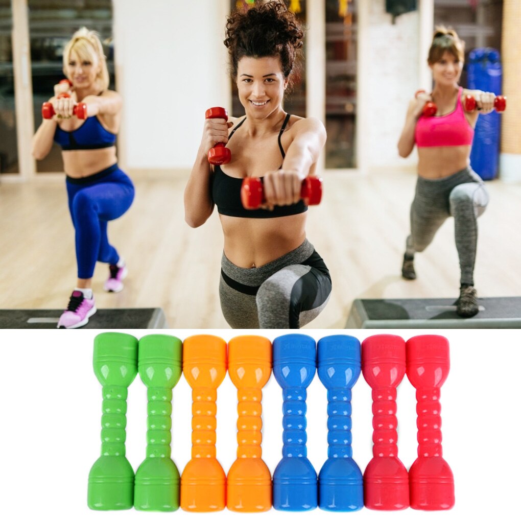 Girls Children Dumbell Outdoor Plastic Fitness Equ... – Grandado