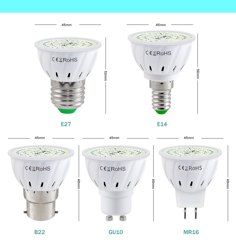 E14 e27 uv desinfectielampen, led-sterilisatorlamp... – Vicedeal
