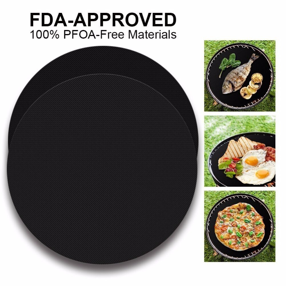 2 stks/set 24 cm Ronde non-stick Mat Pan Hittebest... – Vicedeal
