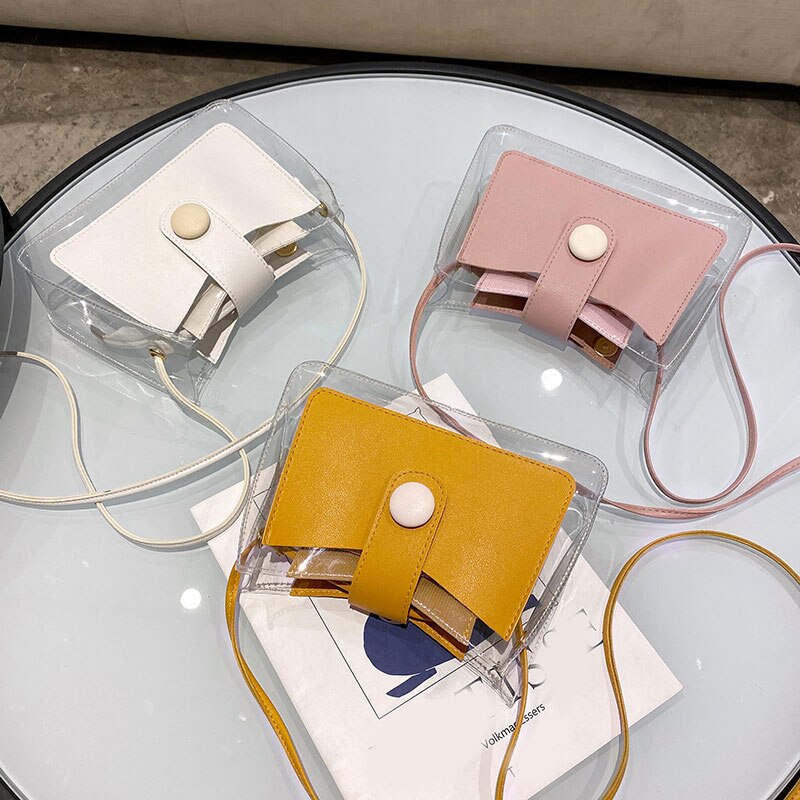 Luxe Sling Pvc Messenger Bag Schoudertas Jelly Kle... – Grandado