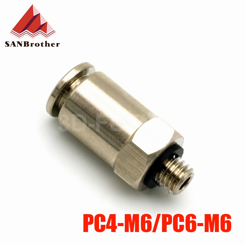 ! 3D Printer Pneumatic Fittings PC4-M6,PC6-M6 For ... – Grandado