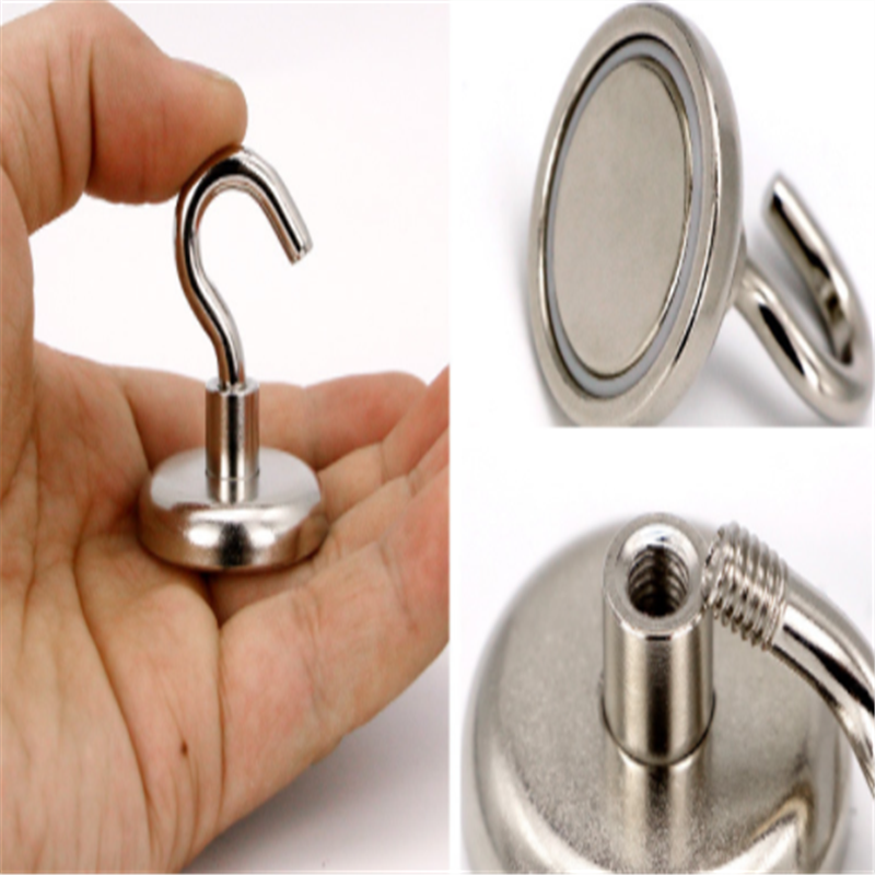 Powerful Fishing Recovery Magnet Eyebolt Circular ... – Vicedeal