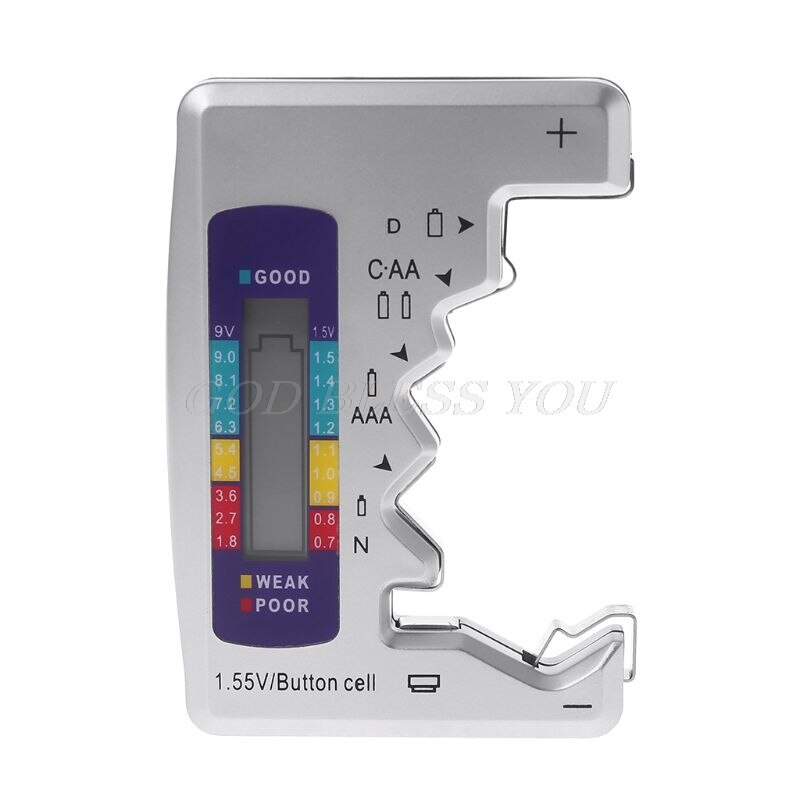 Digital batteritester tester batterikapasitetstest... – Vicedeal