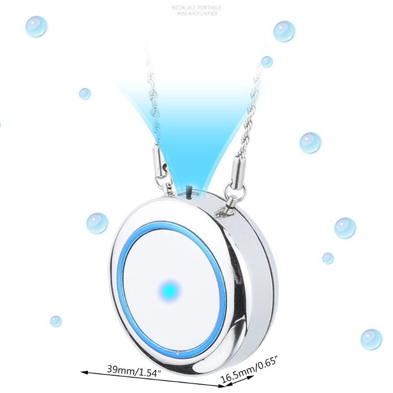 Air Purifier USB Portable Wearable Necklace Negati... – Grandado
