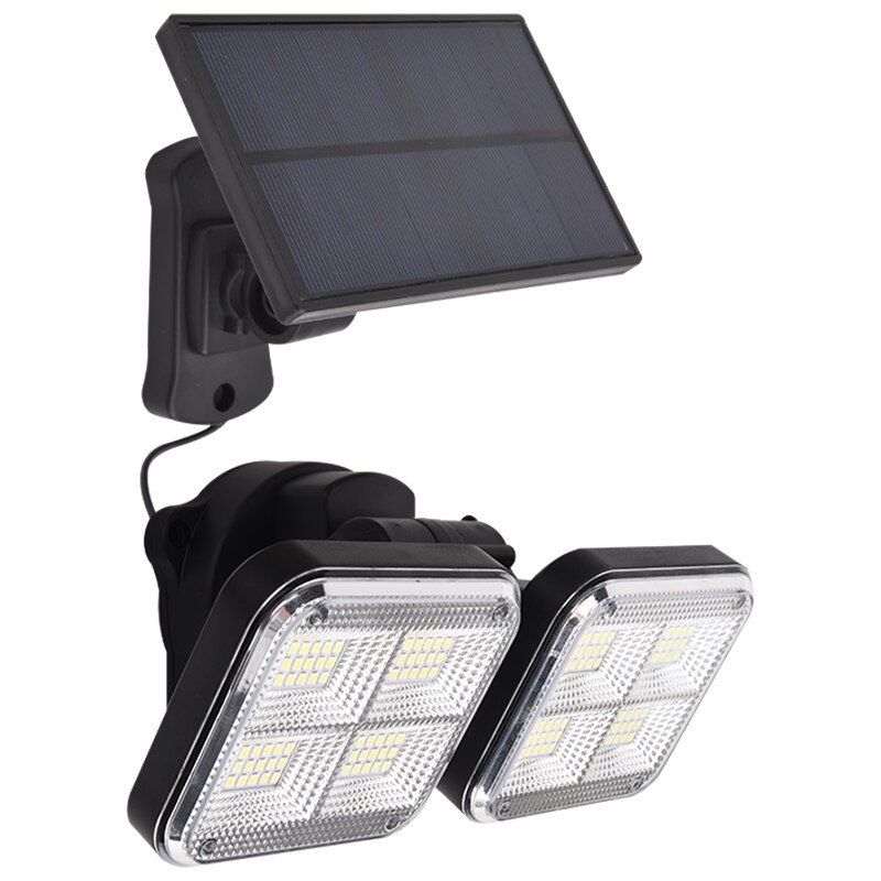 100 SMD LED Dual Head Solar Wall Light Motion Sens... – Grandado