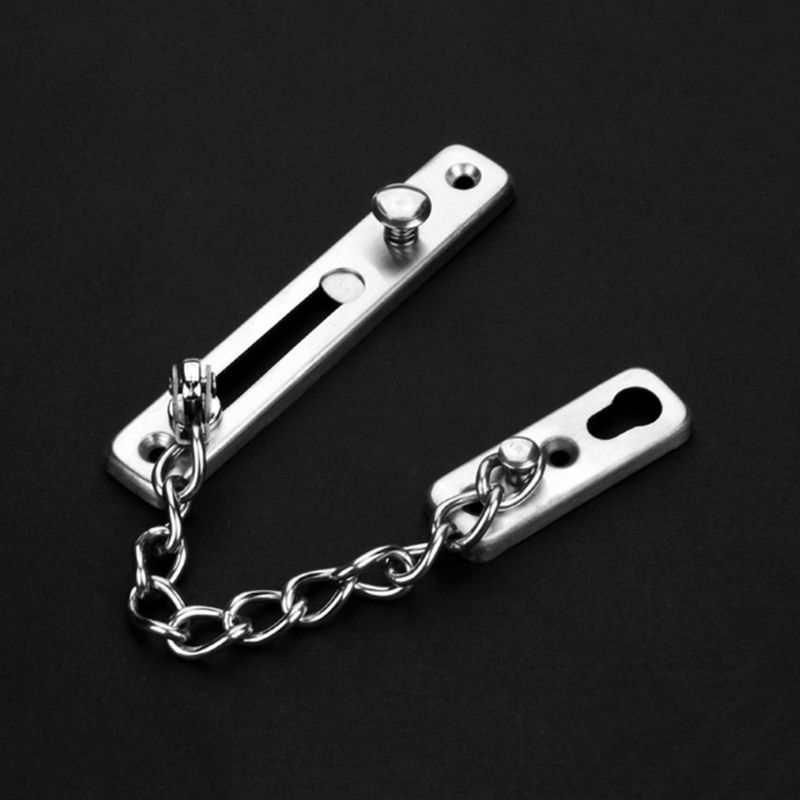 Stainless Steel Security Door Sliding Chain Lock A... – Vicedeal