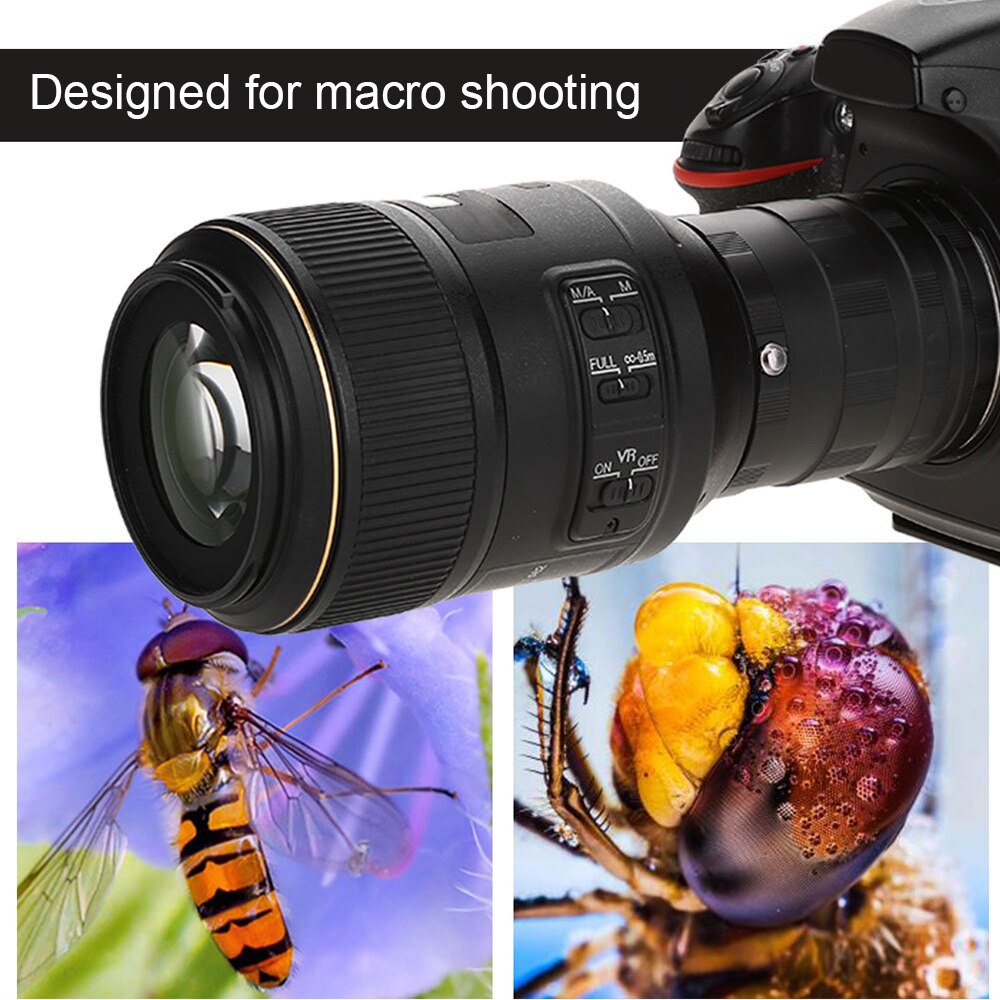 Macro Extension Adapter Tube Ring Voor Canon Ef Mo... – Vicedeal