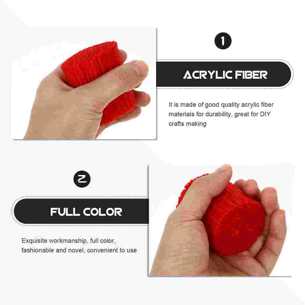 20 Rolls of DIY Wool Hook Yarn Hook Yarn DIY Tapes... – Grandado