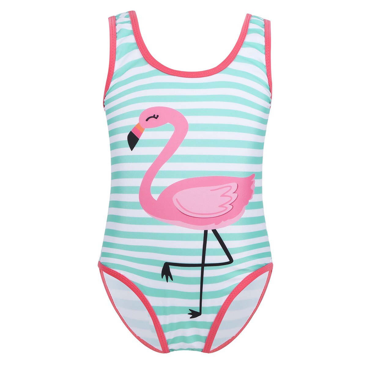 Mode Meisjes Badmode Een Stuk Brede Schouderbanden... – Grandado