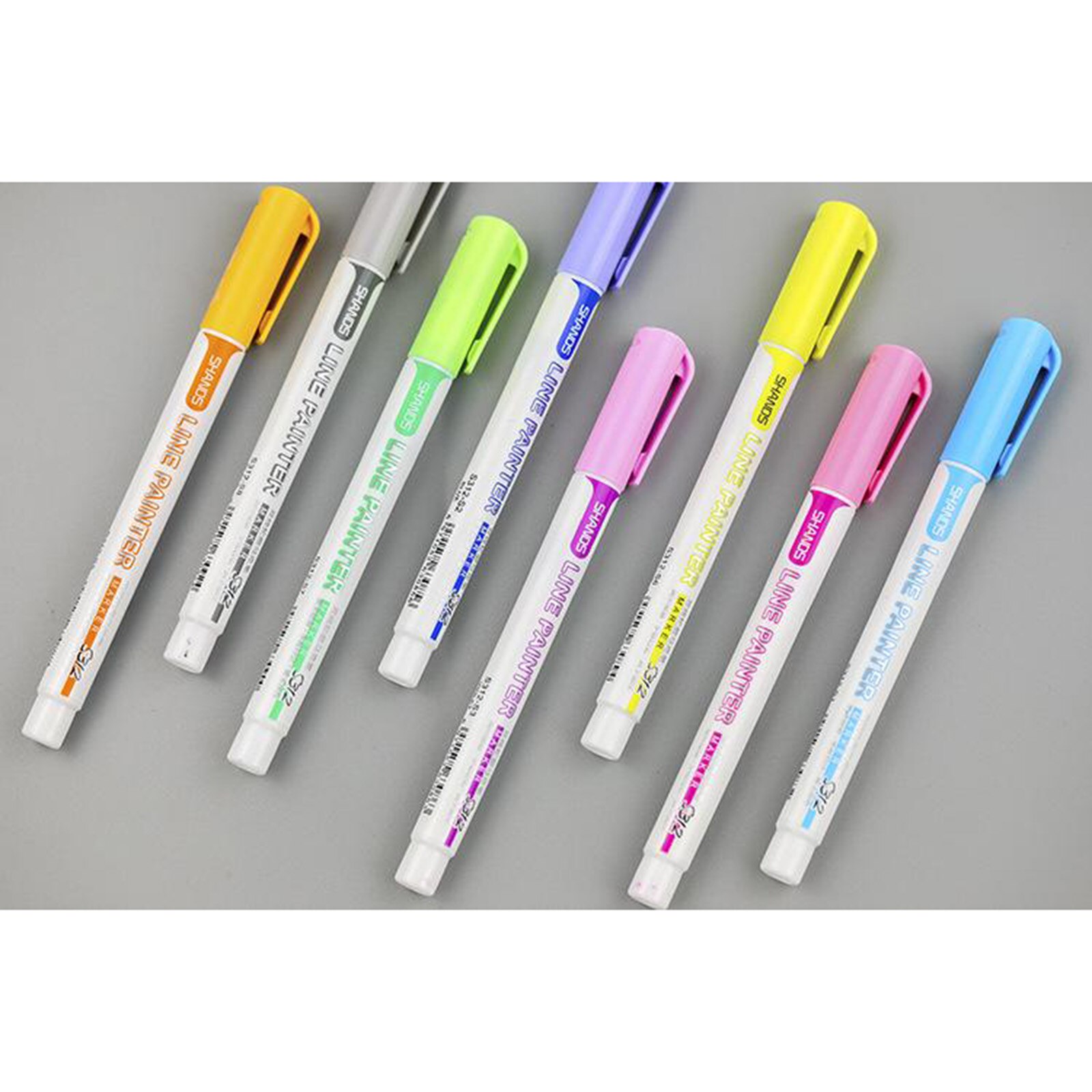 8Pcs Drawing Double Line Outline Pen Markers Metal... – Grandado