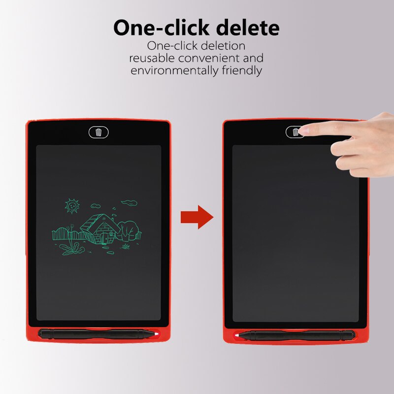 Sunany 12 " lcd-skrivtavla ett klick radera ultrat... – Grandado