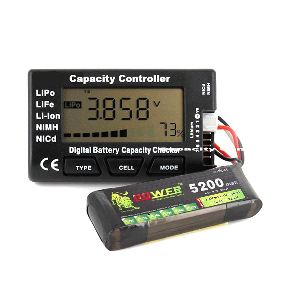 RC CellMeter-7 Digital Battery Capacity Checker Li... – Grandado