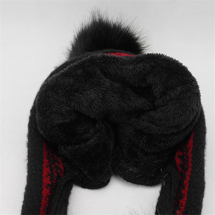 Set 2 Knit Hoeden Vrouwen Winter Haar Bal Mutsen L... – Grandado