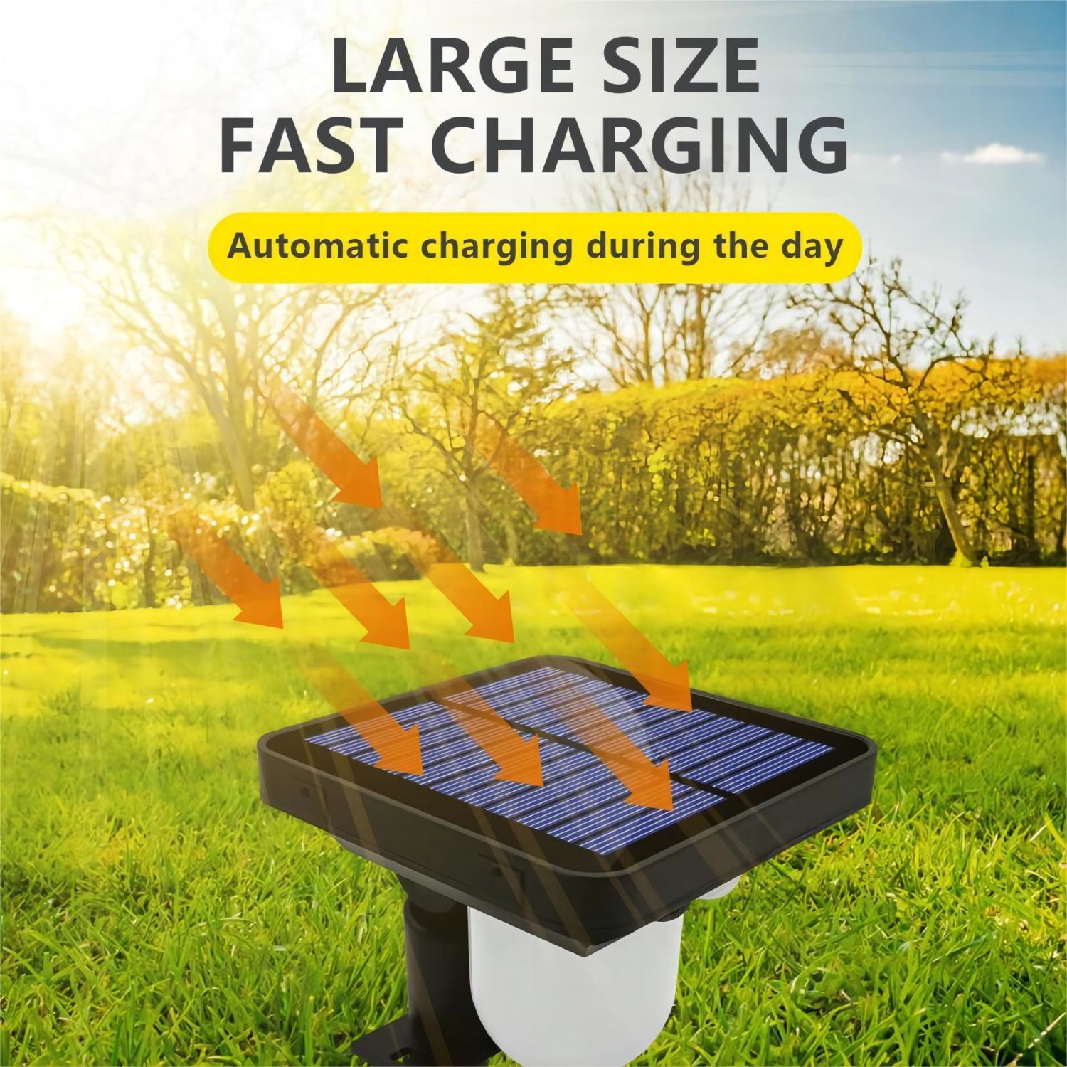 Solar Lights Outdoor Garden Solar Powered Wall Lam... – Grandado