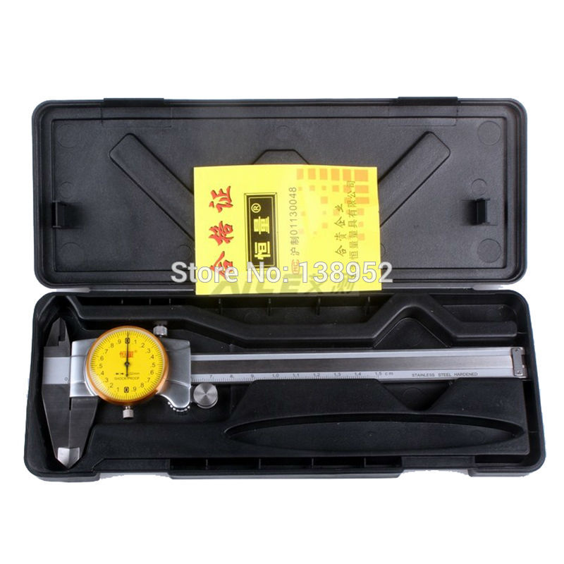 Premium Dial Caliper 0-6" 0.02MM Precision Do... – Grandado