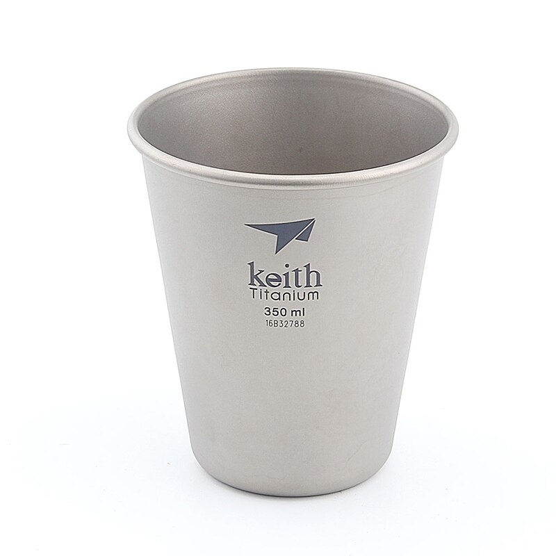 Keith Titanium Beer Cup 350ml Water Mugs For Outdo... – Grandado